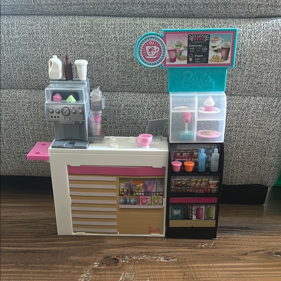 Barbie | Toys | Barbie Coffee Shop Playset | Poshmark